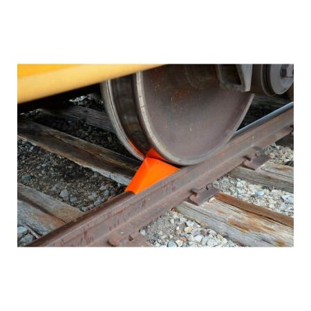 Vestil Magnetic Railroad Rail Car Wheel Chock RC-WC RC-WC | Zoro