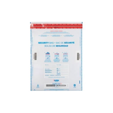 Fraud Stopper FraudStopper Tamper Evident Deposit Bag 15W x 20H Clear ...