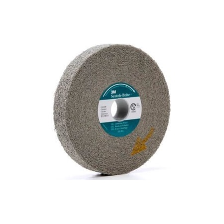 3M Scotch-Brite EXL Deburring Wheel 6 x 1 x 1 Silicon Carbide 8S MED ...
