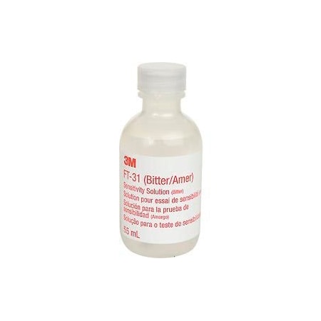 3M Sensitivity Solution FT-31, Bitter, 1 Bottle 7100004635 | Zoro