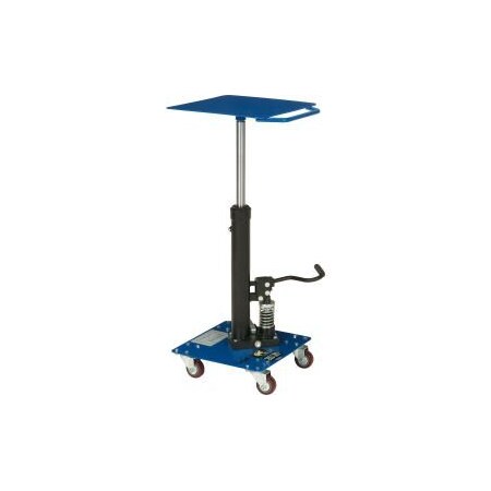 Global Equipment Work Positioning Post Lift Table Foot Control 200 Lb ...