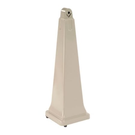 Rubbermaid Commercial Rubbermaid Groundskeeper Smokers Receptacle Beige ...