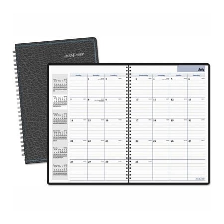 At-A-Glance AT-A-GLANCE Academic Monthly Planner, 12 x 8, Black, 2021 ...