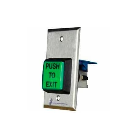 Alarm Controls Illuminated Request To Exit Button With Built-In Timer ...
