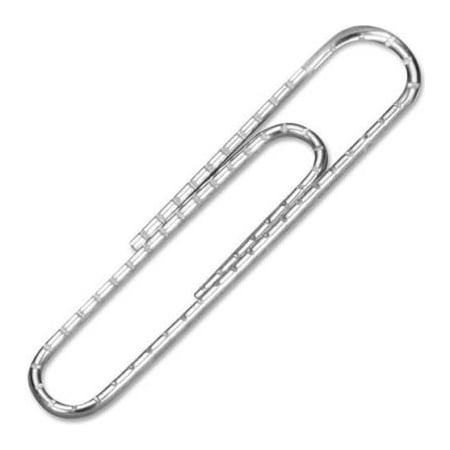 Acco Acco Economy Non-Skid Paper Clips, Silver, 1000/Pack 72585 | Zoro