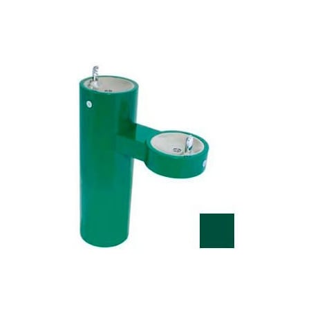 Acorn Controls Murdock® Bi Level Round Pedestal Drinking Fountain w ...