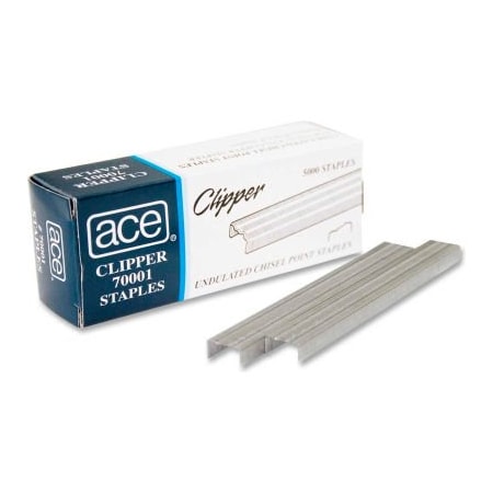 Ace Office Products Ace Undulated Staples, For Use with 07020 Clipper ...