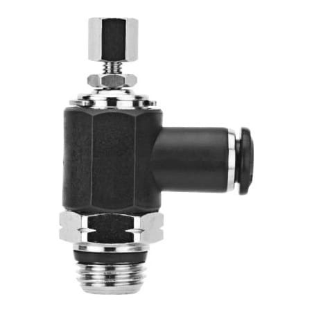Alpha Technologies AIGNEP Flow Control, Knob Adj., Flow In, 6MM Tube X ...
