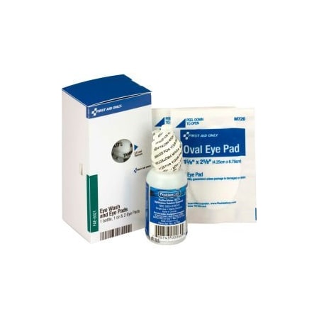 Acme United First Aid Only FAE-6021 SmartCompliance Refill 2 Eye Wash ...