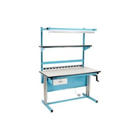 Pro Line Global Industrial„¢ Bench-In-A-Box Ergonomic Workbench, ESD ...