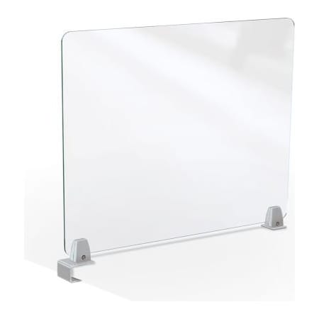 Mooreco MooreCo Clear Acrylic 24"H x 29"W Center Clamp Acrylic Panel ...