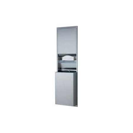 Bobrick Bobrick ClassicSeries Recessed Convertible Folded Paper Towel ...