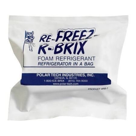 The Packaging Wholesalers Re-Freez-R-Brix„¢ Cold Bricks, 7.5 Oz., 4-1/2 ...
