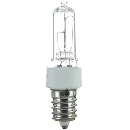 Sunshine Lighting Sunlite Q75/CL/E14 75W Single Ended T4 Halogen Bulb ...