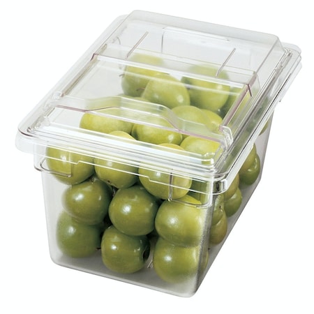 Cambro Food Storage Container, 12x18x9, 4.75 Gallon Capacity, Clear ...