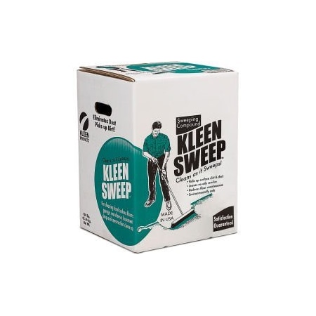 KLEEN PRODUCTS LLC Kleen Sweep Sweeping Compound - 100-Lb. Box (1816 ...