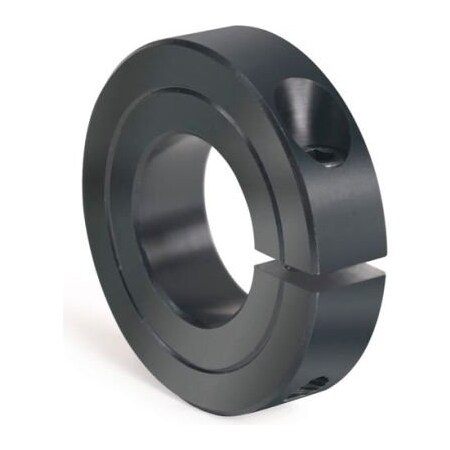 Climax Metal One-Piece Clamping Collar Recessed Screw, 1-5/16", Black ...