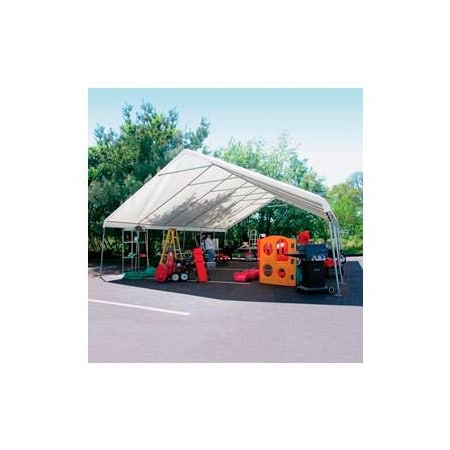 Clearspan WeatherShield Giant Commercial Canopy 24'W x 40'L Gray ...