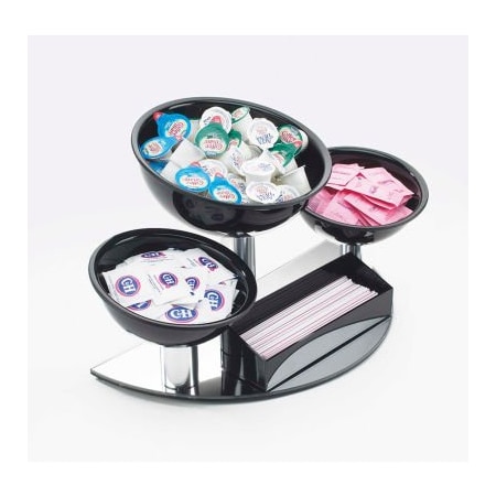 Cal-Mil 1092 Classic Tri-Bowl Coffee Organizer 18"W x 11"D x 9"H 1092 ...