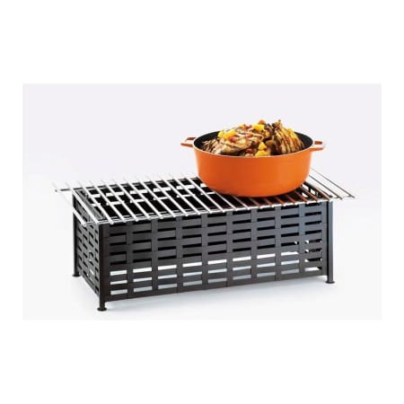 Cal Mil Plastics Cal-Mil 1361-22 Iron Chafer Alternative 22"W x 12"D x ...
