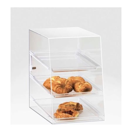 Cal Mil Plastics Cal-Mil Classic Display Case with 3 Trays 11-1/2"W x ...