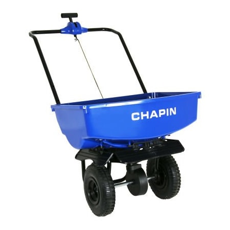 Chapin 70 Lb. Capacity Residential Rock Salt & Ice Melt - With Baffles ...