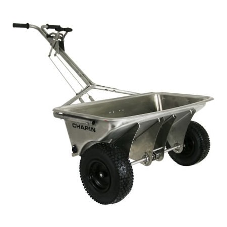 Chapin 200 lbs Cap Drop Pro Spreader For Rock Salt, Stainless Steel ...