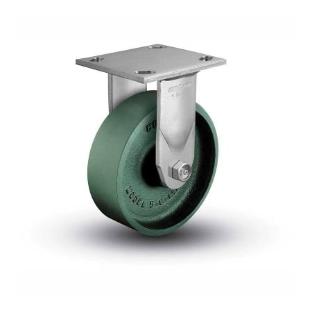 Colson 4 Series Rigid Plate Caster 4.04108.139 - Cast Iron 4" Dia. 1000 ...