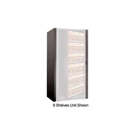 Datum Filing Systems Rotary File Cabinet Components, Letter End Panel ...