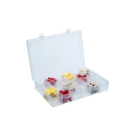 Durham Mfg Durham Large Plastic Compartment Box LP24-CLEAR - 24 ...