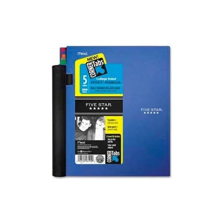 Mead Products Mead Five Star 5-Subject Advance Notebook, 8-1/2" x 11 ...