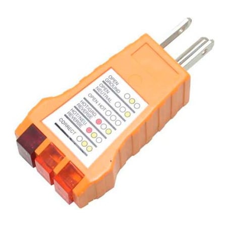 Eclipse Enterprises Eclipse Tools Receptacle Tester - Standard Outlets ...