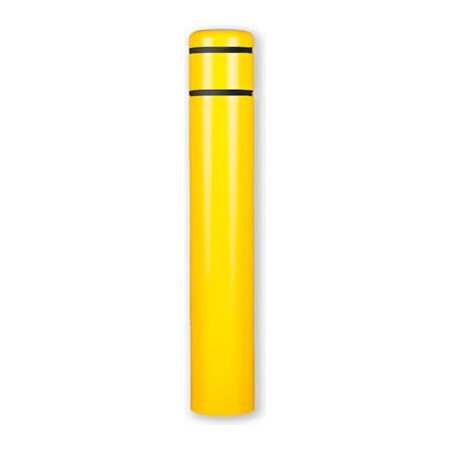 Post Guard Post Guard Bollard Cover 10-7/8 Dia. x 60 H, Yellow/Black ...