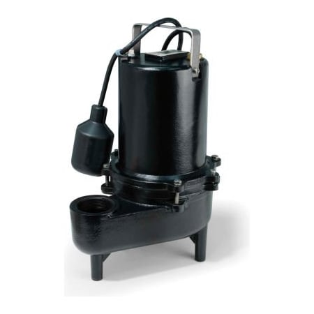Eco Flo Products Eco-Flo ESE50W Submersible Sewage Pump, Cast Iron, 1/2 ...