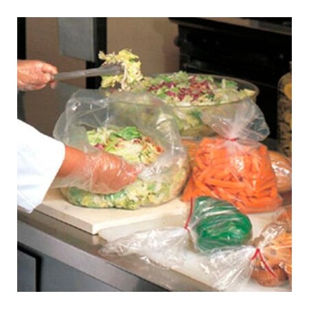 Lk Packaging Low Density Side Gusset Bags, 5"W x 4"D x 18"L, .75 Mil ...