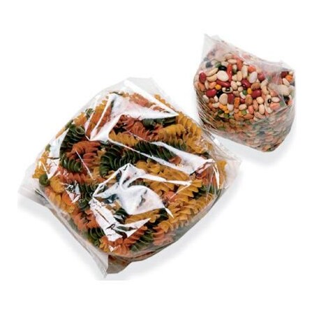 Lk Packaging Bottom Gusset Poly Bags, 15"W x 22"L, 1.4 Mil, Clear, 500 ...