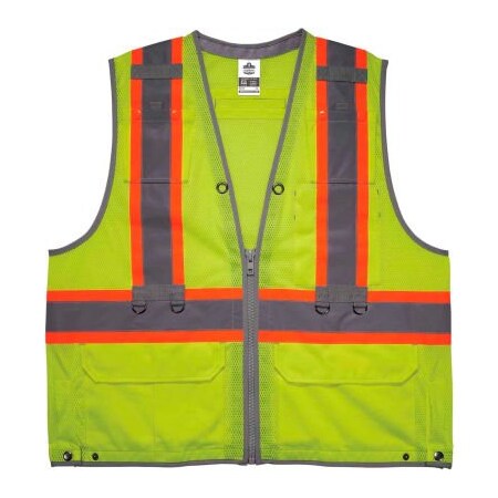Ergodyne Ergodyne® GloWear® 8231TV Hi-Vis Tool Tethering Safety Vest, S ...