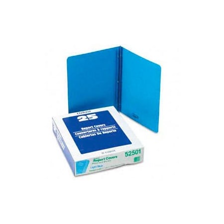 Esselte Title Panel And Border Front Report Covers, Light Blue, 25 Per ...