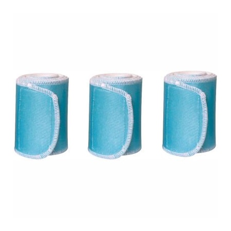Fabrication Enterprises Nylatex Wraps, 4" x 60", Blue, Package of 3 00 ...