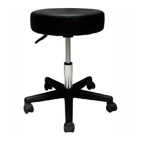 Fabrication Enterprises Pneumatic Mobile Stool Without Back, 18" - 22"H ...