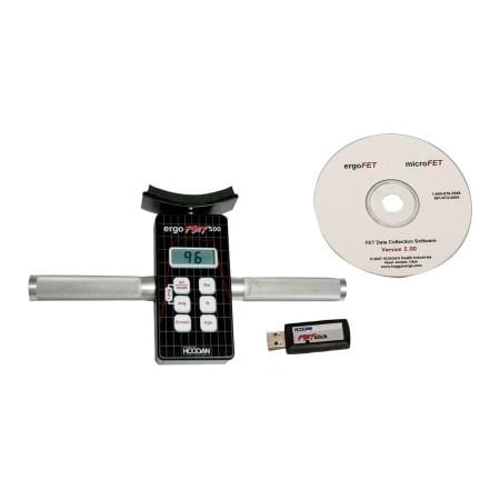 Fabrication Enterprises ErgoFET500 Wireless Dual Push-Pull Dynamometer ...