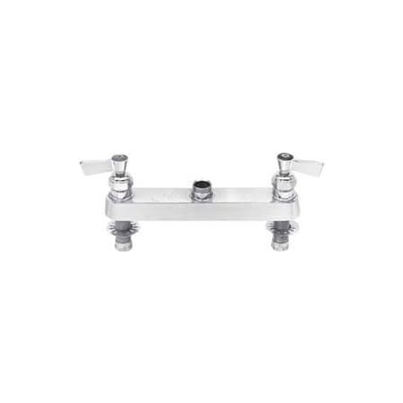 Fisher Mfg Fisher, 8" Deck Control Valve, Polished Chrome 3300 | Zoro