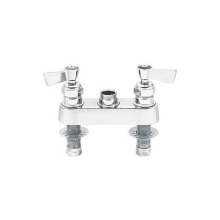 Fisher Mfg Fisher, 4" Deck Control Valve, Stainless Steel 67423 | Zoro