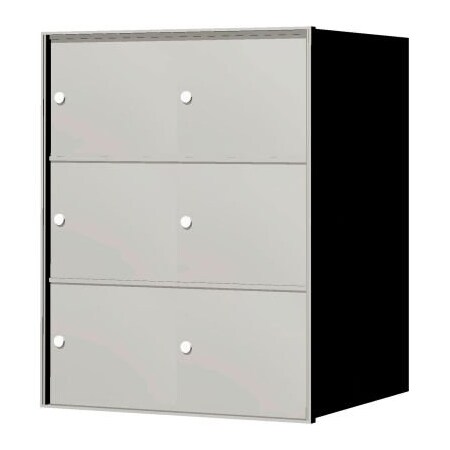 Florence Mfg Co Florence 4B+ Horizontal Mailbox, 33-3/8" H, 6 Parcel ...