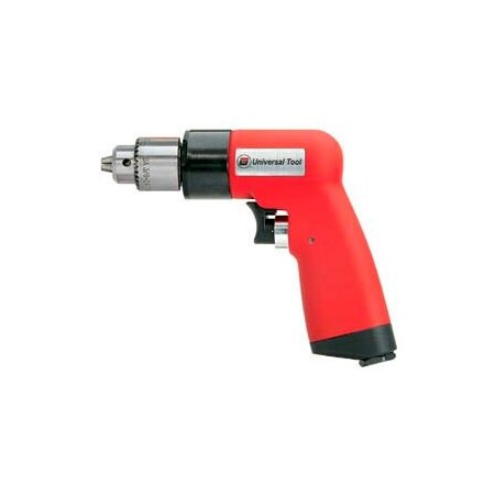 Florida Pneumatic Universal Tool Pistol Grip Air Drill, Keyed, 1/4 ...
