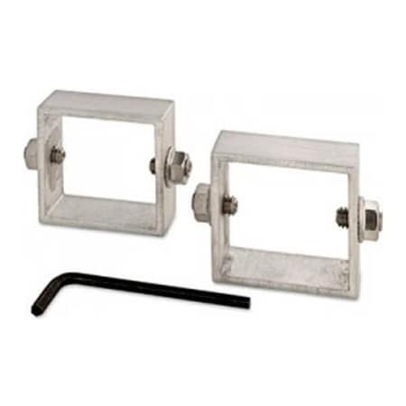 Flexpost FlexPost XL Sign Bracket Kit (2) In Kit Fits 2-3/8"W Post, A ...