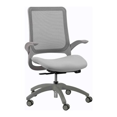 Raynor Marketing Ltd. Eurotech Task Chair - Fabric - Gray - Hawk Series ...
