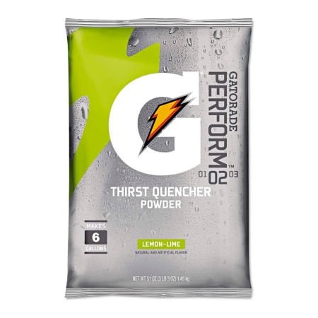 Gatorade Instant Powder, Lemon Lime, 51 Oz, 14/Carton 3967 | Zoro