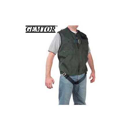 Gemtor Gemtor 846377-4, Vest Full-Body Harness - Green - CSA - XL ...