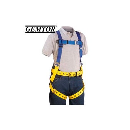 Gemtor Gemtor, Full-Body Harness - XL - Quick Connect Chest 855-4 | Zoro